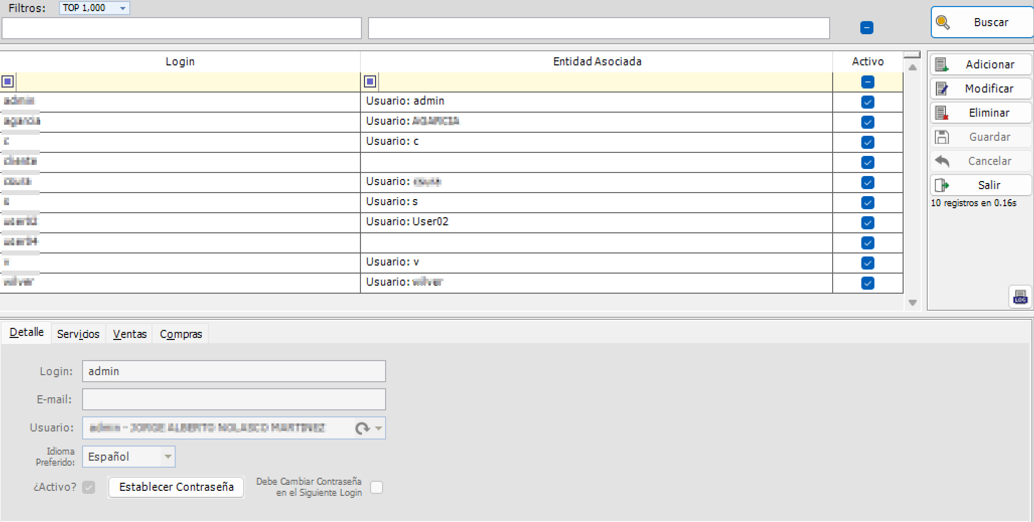 Usuarios Web - Brilo ERP Docs